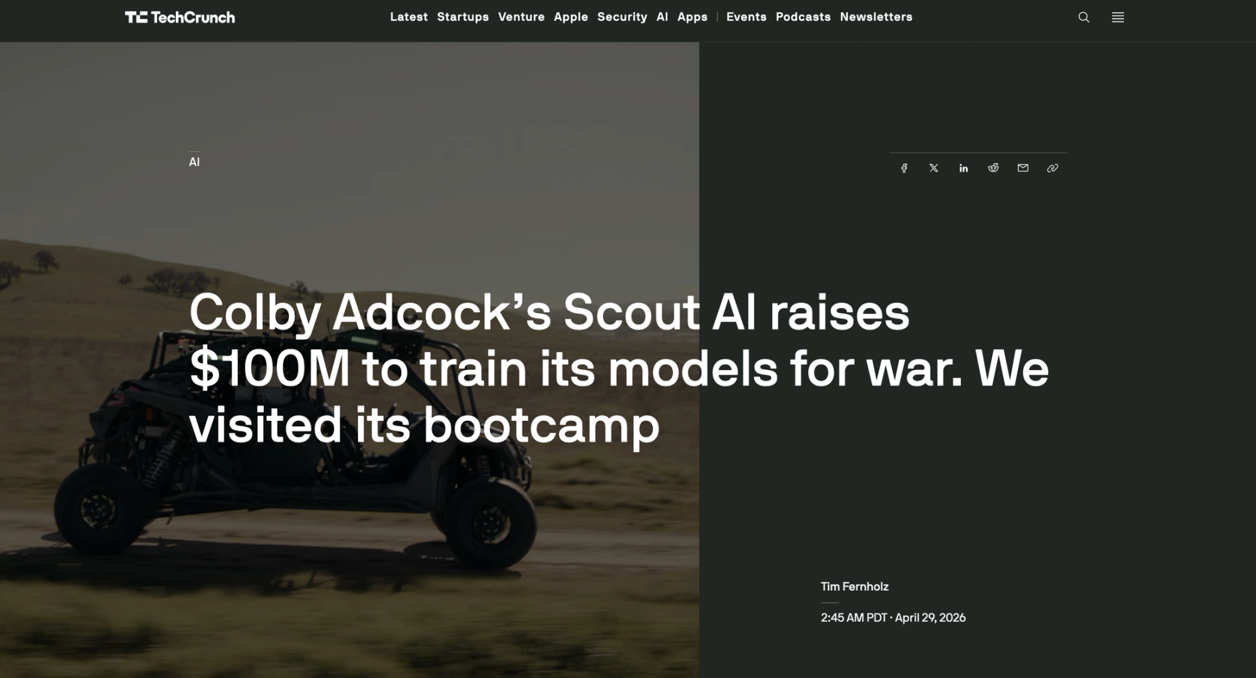 Scout AI – Latest News