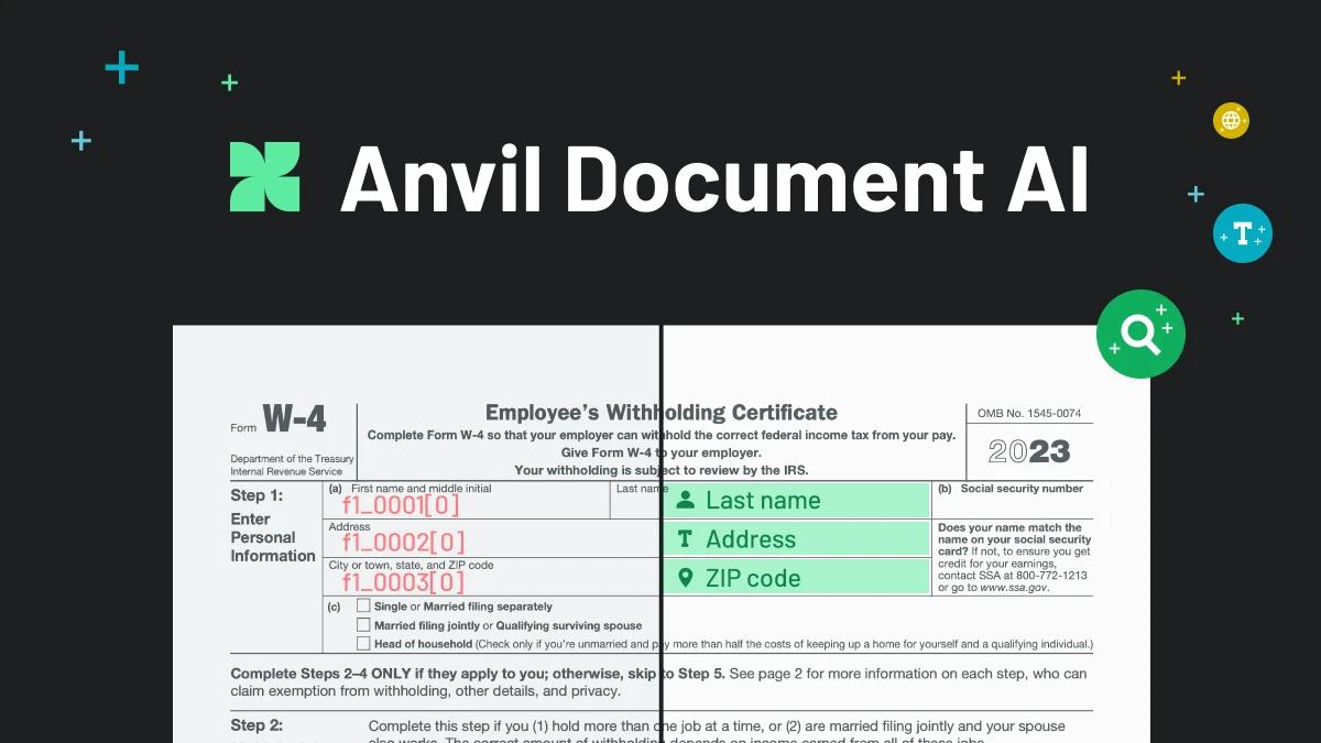 Announcing Anvil Document AI