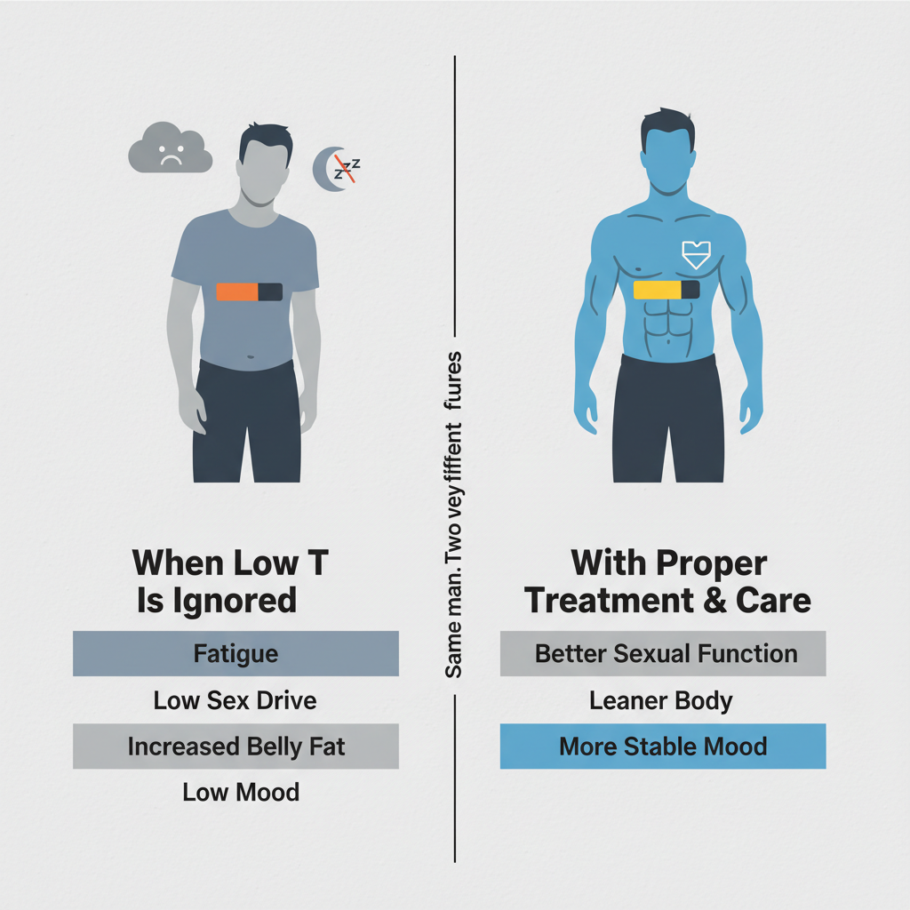 7 Health Problems That Develop When Low T Goes Untreated | Alpha MD