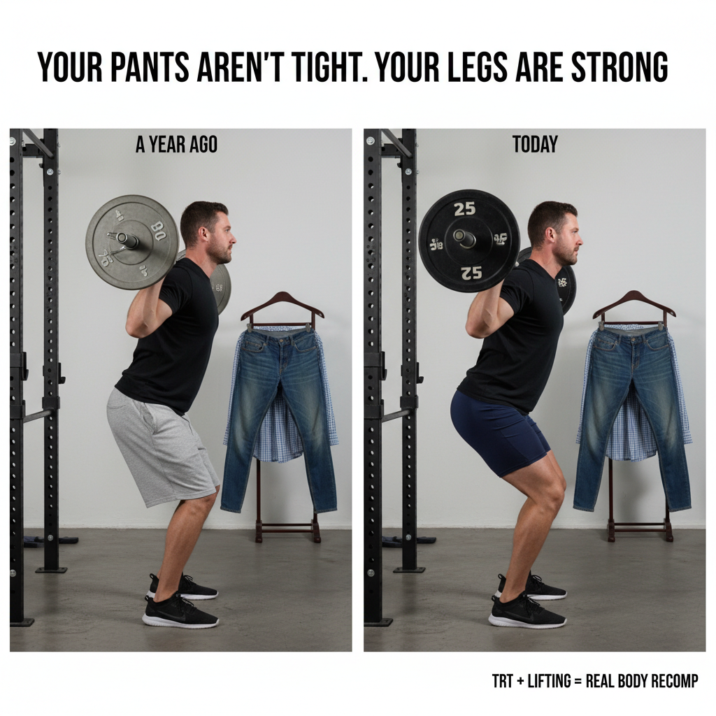 Started TRT to Look Better, Now Your Pants Don't Fit | Alpha MD