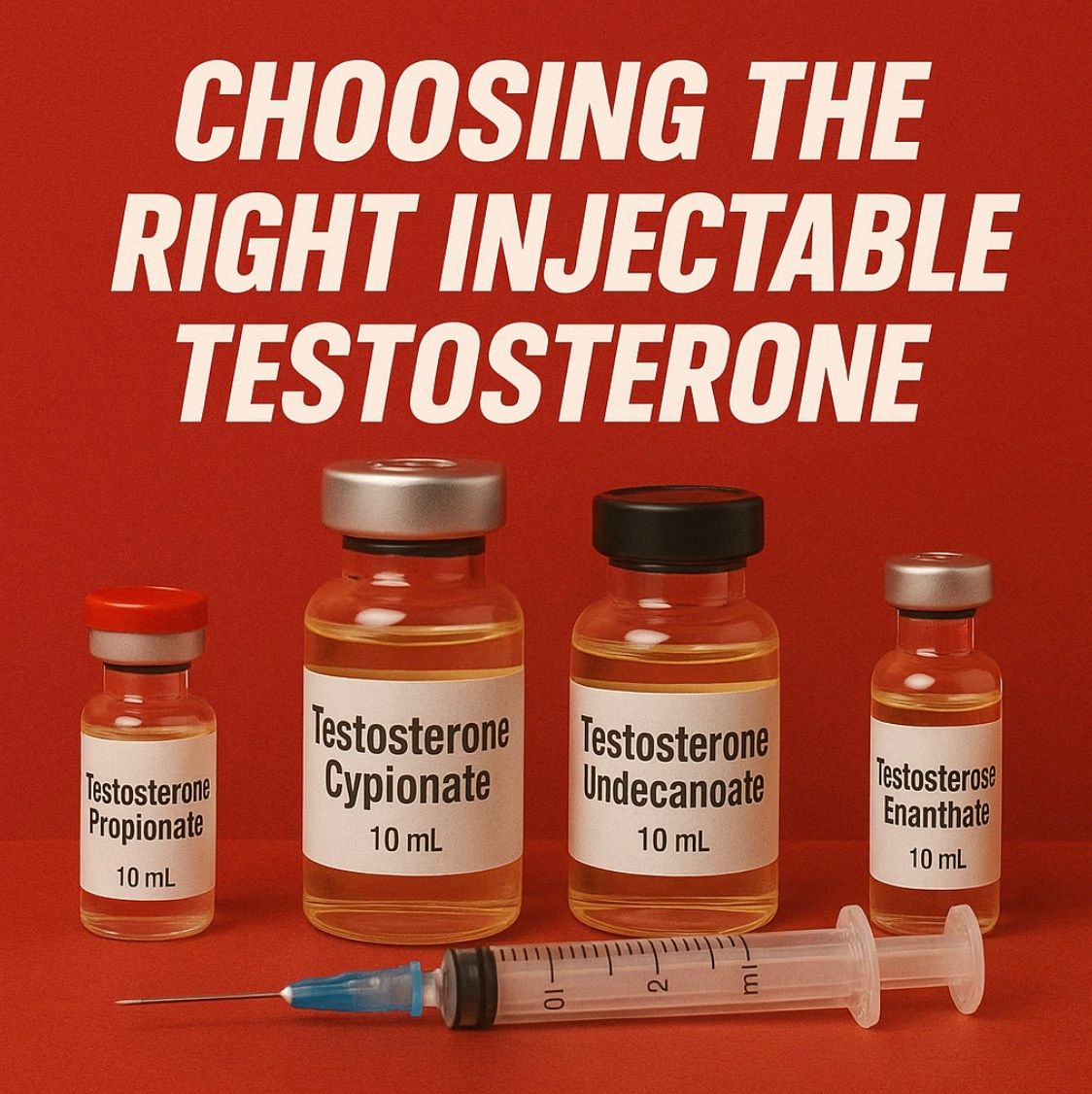 Choosing the Right Injectable Testosterone: What You Should Know | Alpha MD