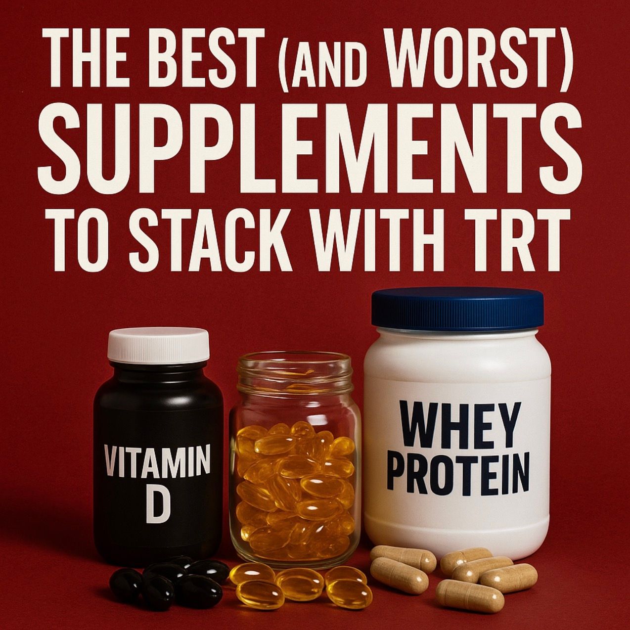 The Best (and Worst) Supplements to Stack with TRT | Alpha MD