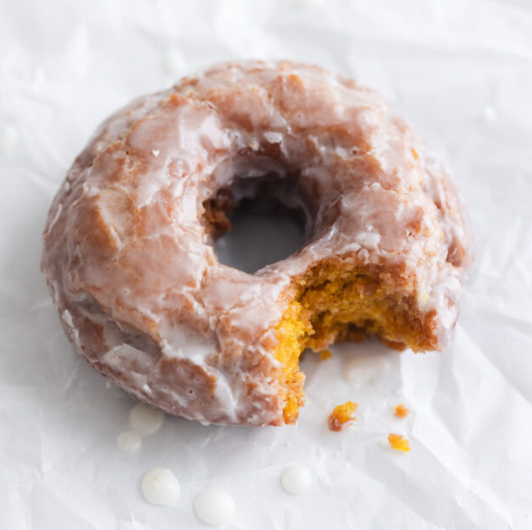 Pumpkin Donuts by Sarah Fennel