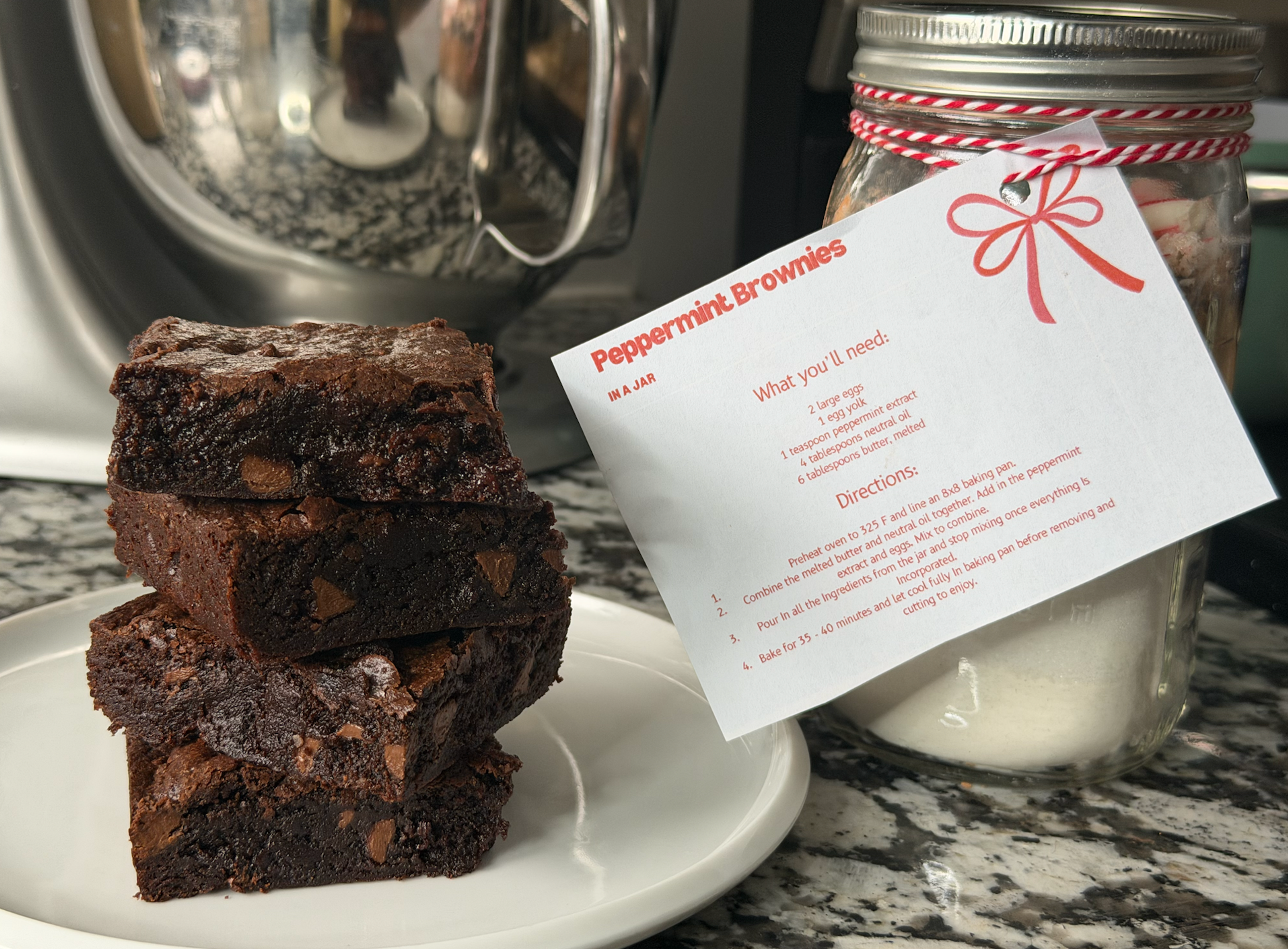 DIY Brownie Mix in a Jar