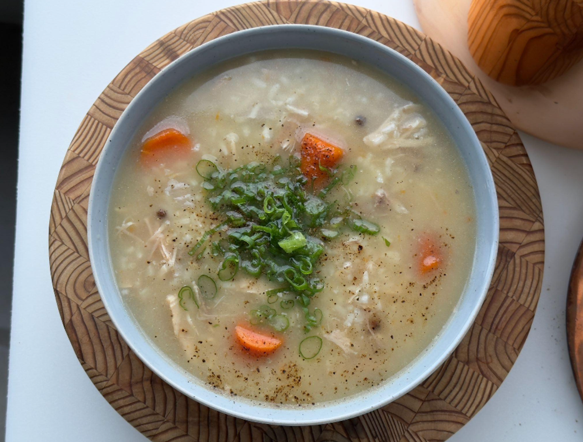Turkey Jook — Cozy Leftover Turkey & Rice Soup