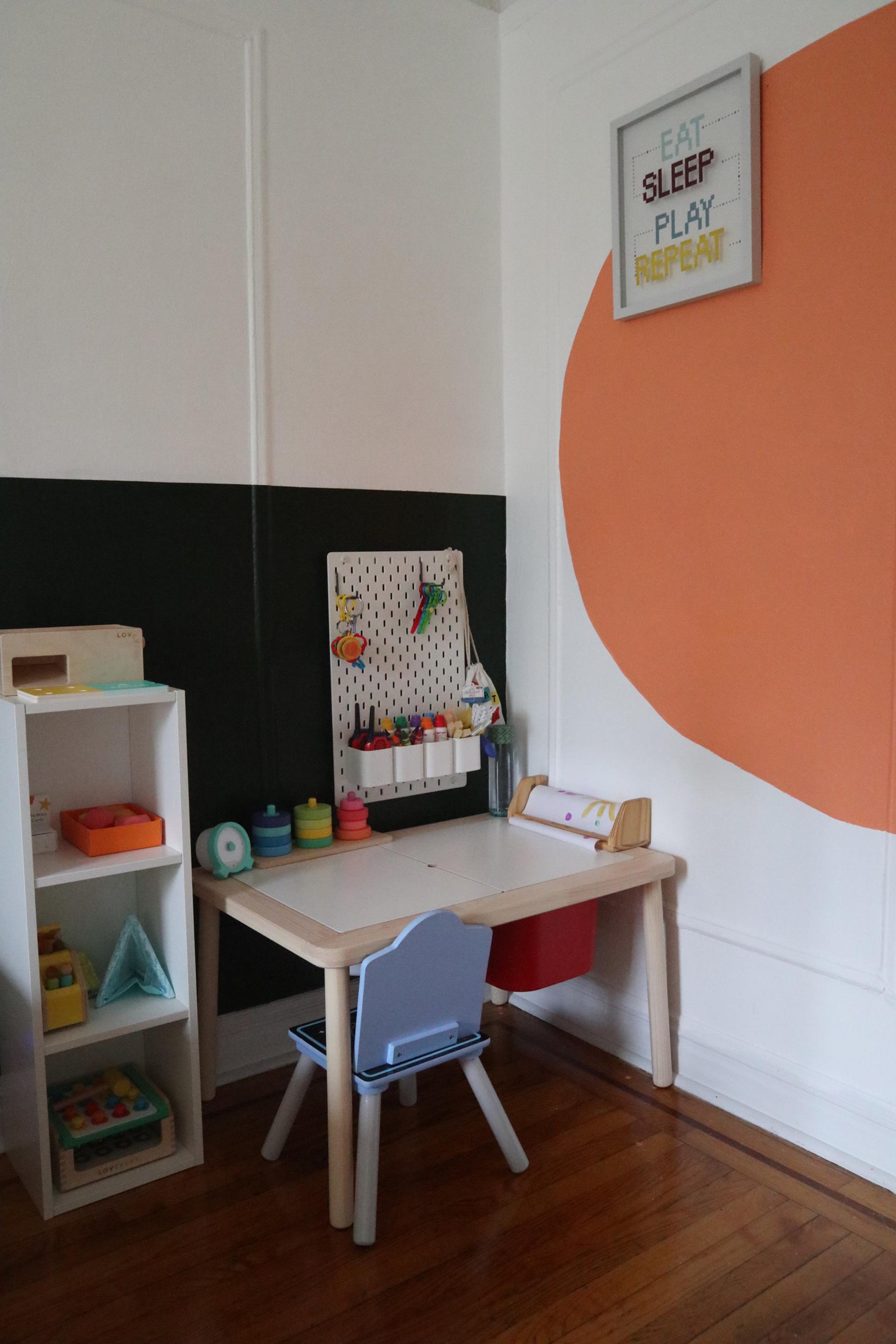 How to Color-Block Your Walls for an Instant Pop