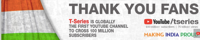 T Series: The Moment They Hit 100 Million YouTube Subscribers