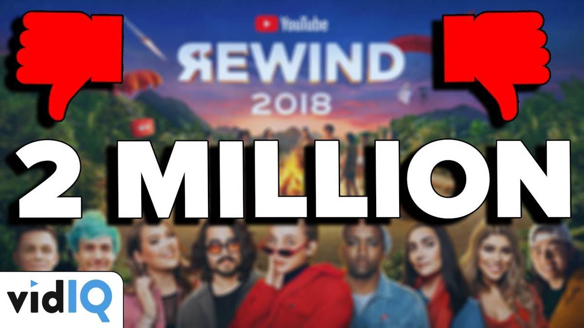 YouTube Rewind 2018 Hits 2 Million Dislikes in 24 Hours