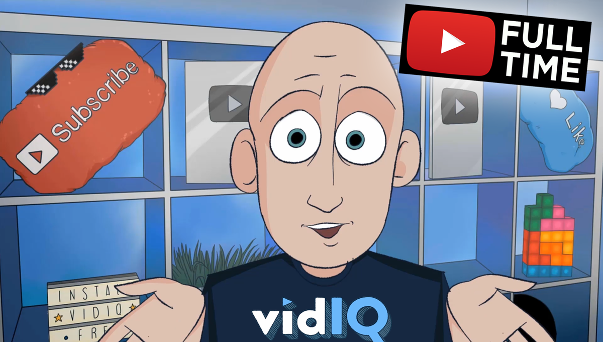 How to Go Full Time on YouTube - Rob Wilson's vidIQ Creator Journey