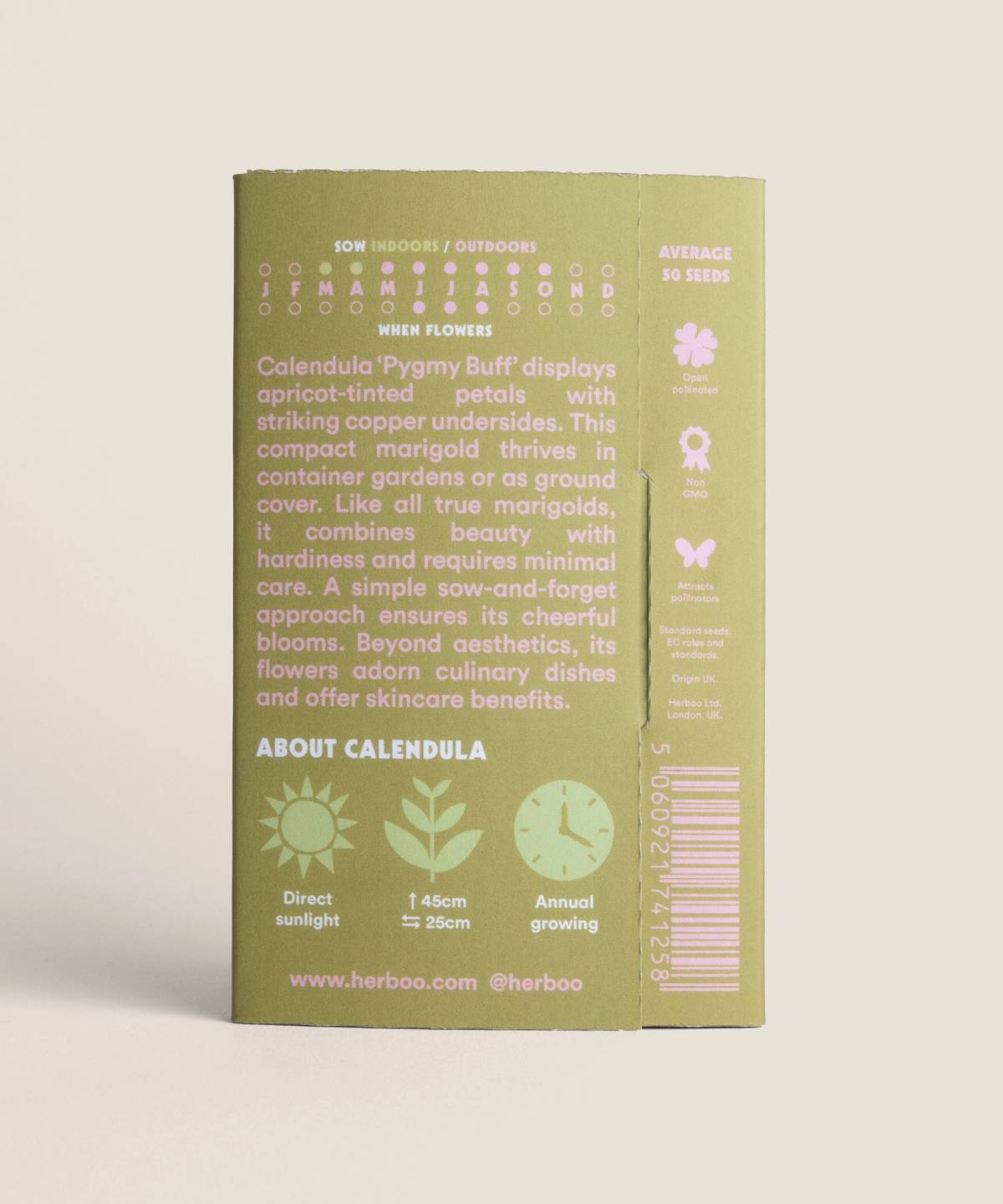 Calendula 'Pygmy Buff' Seeds | Flower Seeds