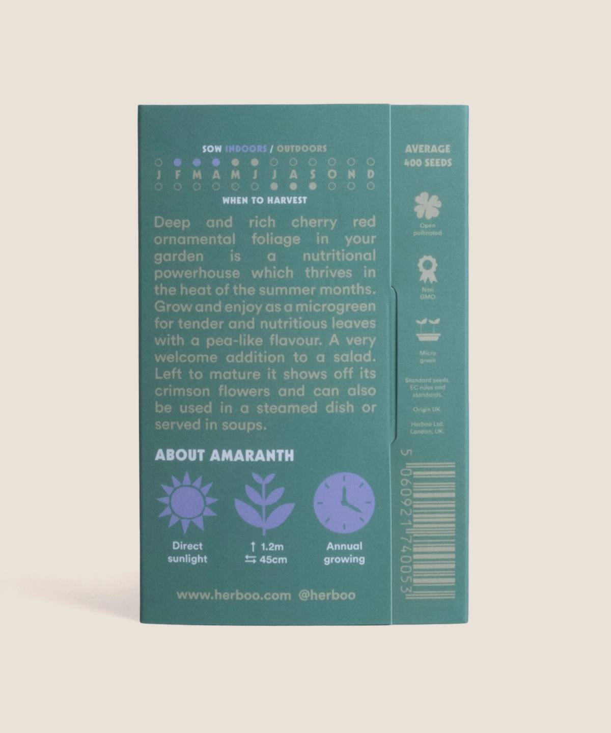 Amaranth 'Red Army' Seeds | Amaranthus tricolor