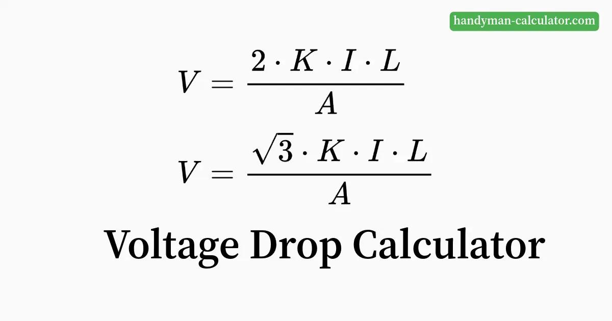 Voltage Drop Calculator: Determine Wire Size & Loss for NEC-Compliant Circuits