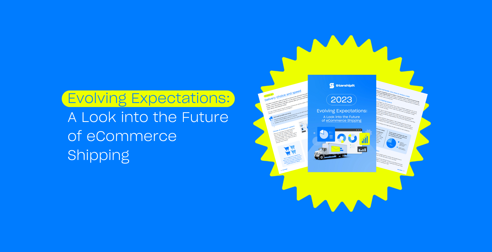 Evolving Expectations report | Starshipit