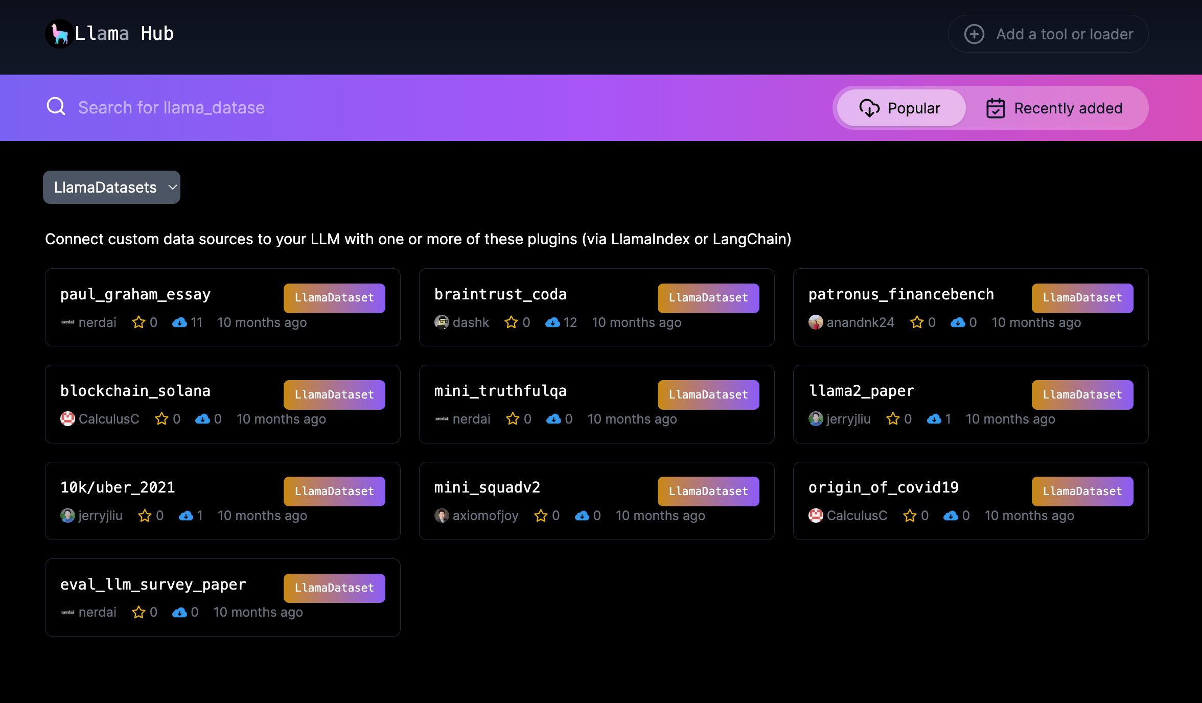 Introducing Llama Datasets 🦙📝 — Llamaindex Build Knowledge Assistants Over Your Enterprise Data