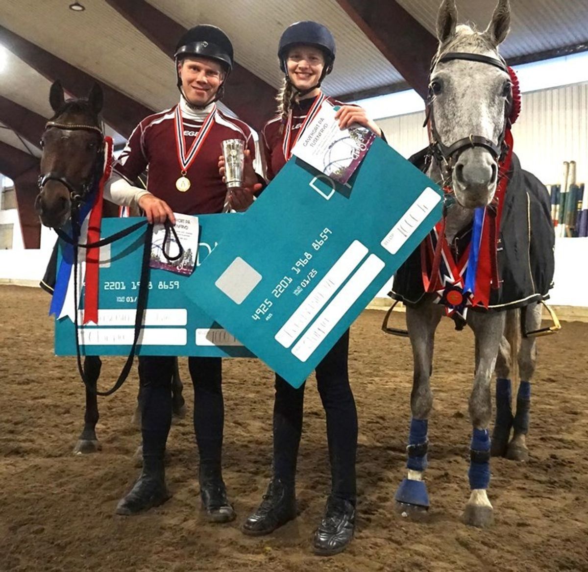 Stormet inn til gull