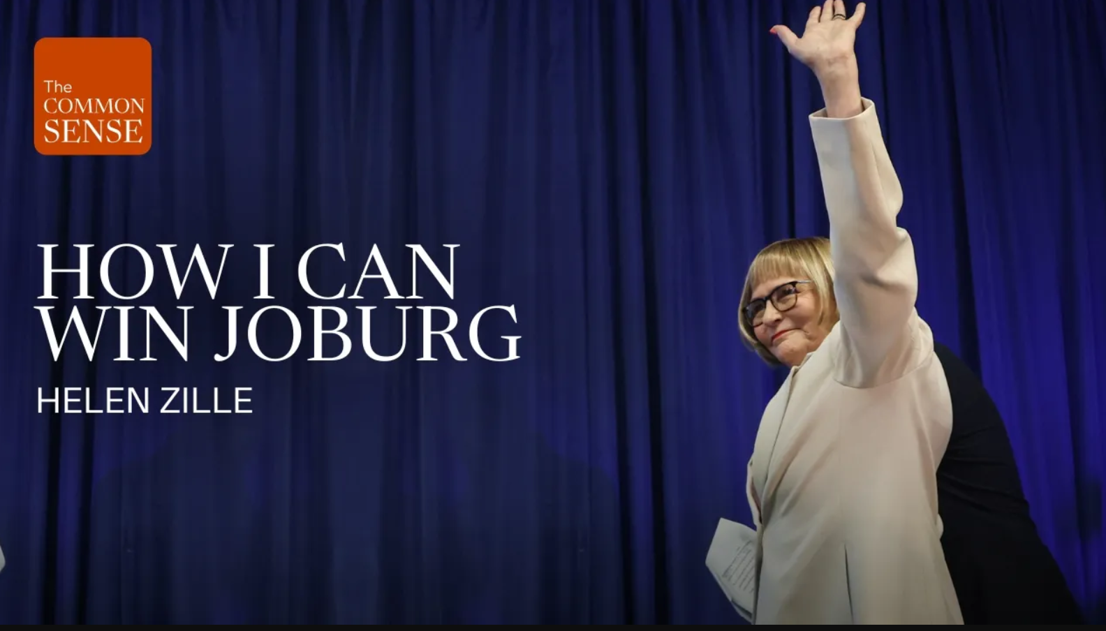 How I Can Win Jo'burg - Helen Zille - Watch on YouTube