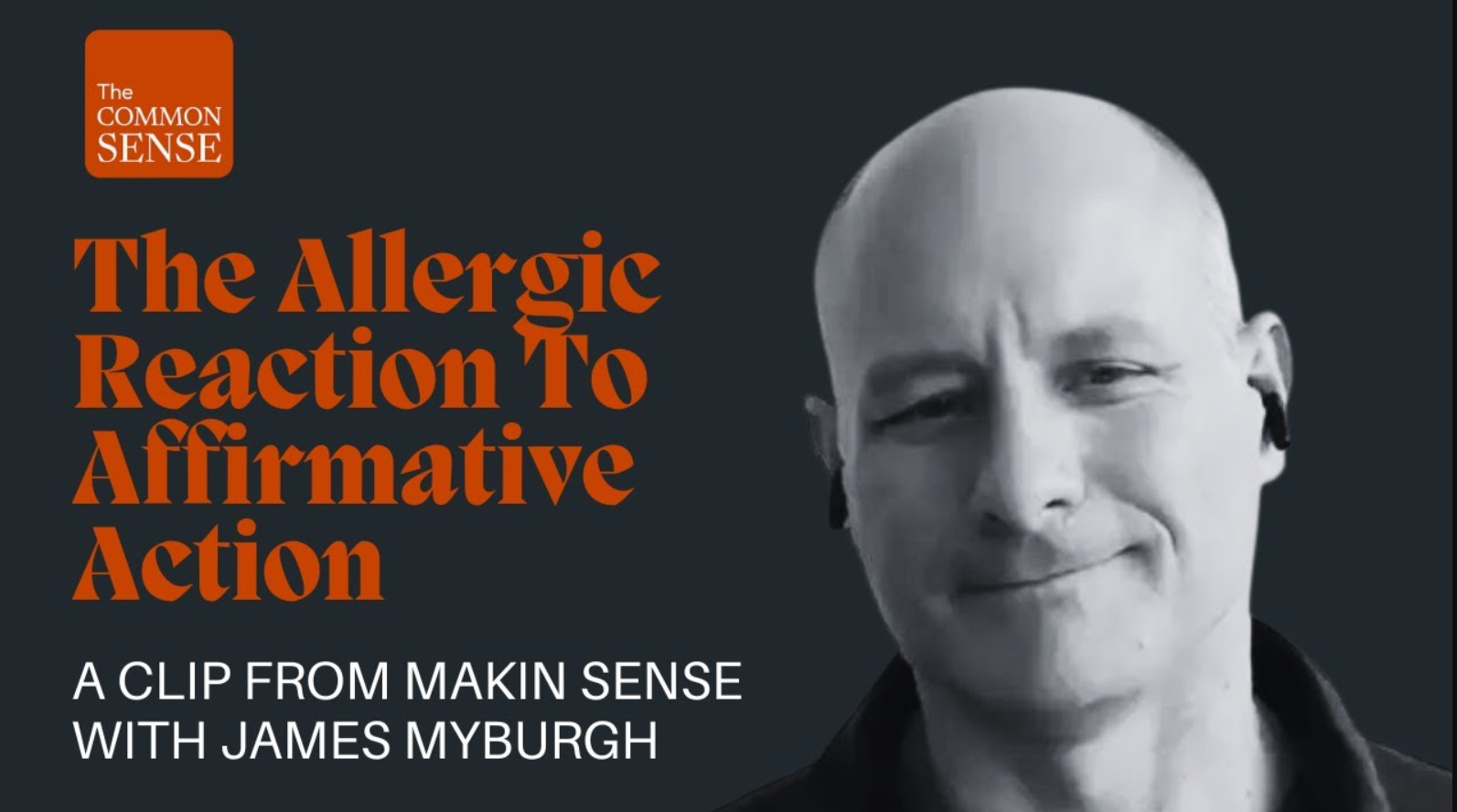 Dr James Myburgh On The Allergic Reaction To Affirmative Action
