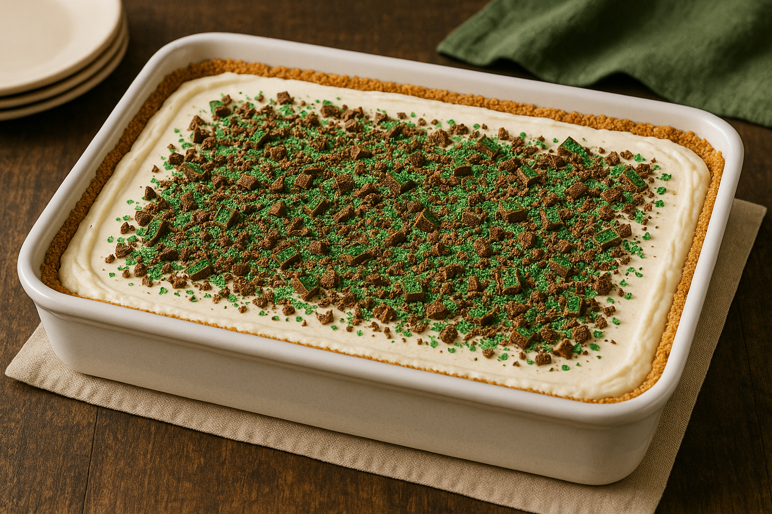 Peppermint Crisp Tart Recipe