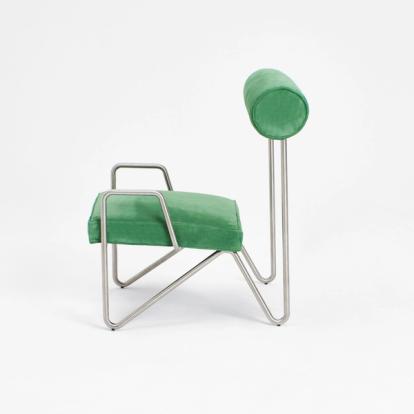 Green Larry's Lounge Chair by Project 213A · LAK Gallery