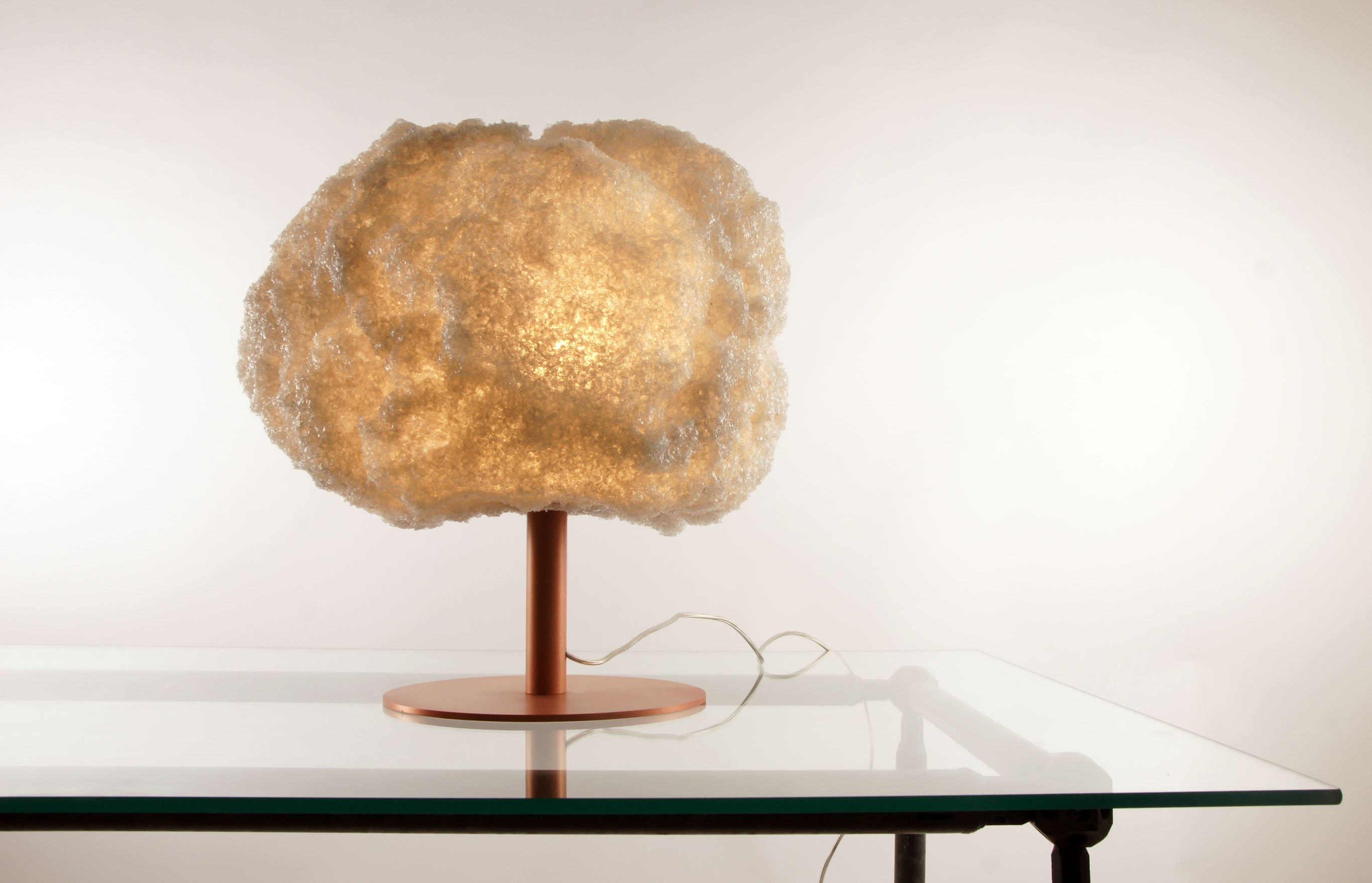 Storm Copper Table Light by Johannes Hemann · LAK Gallery