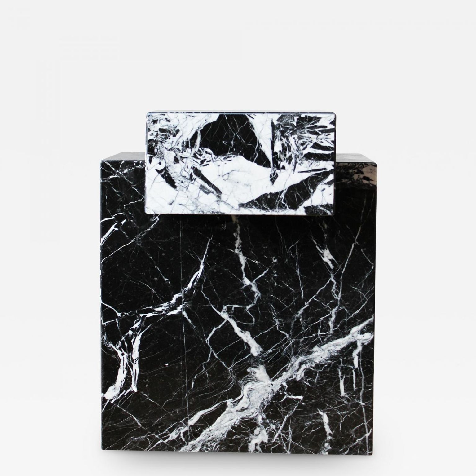 Rosie Pink Onyx Side Table by Marbera · LAK Gallery