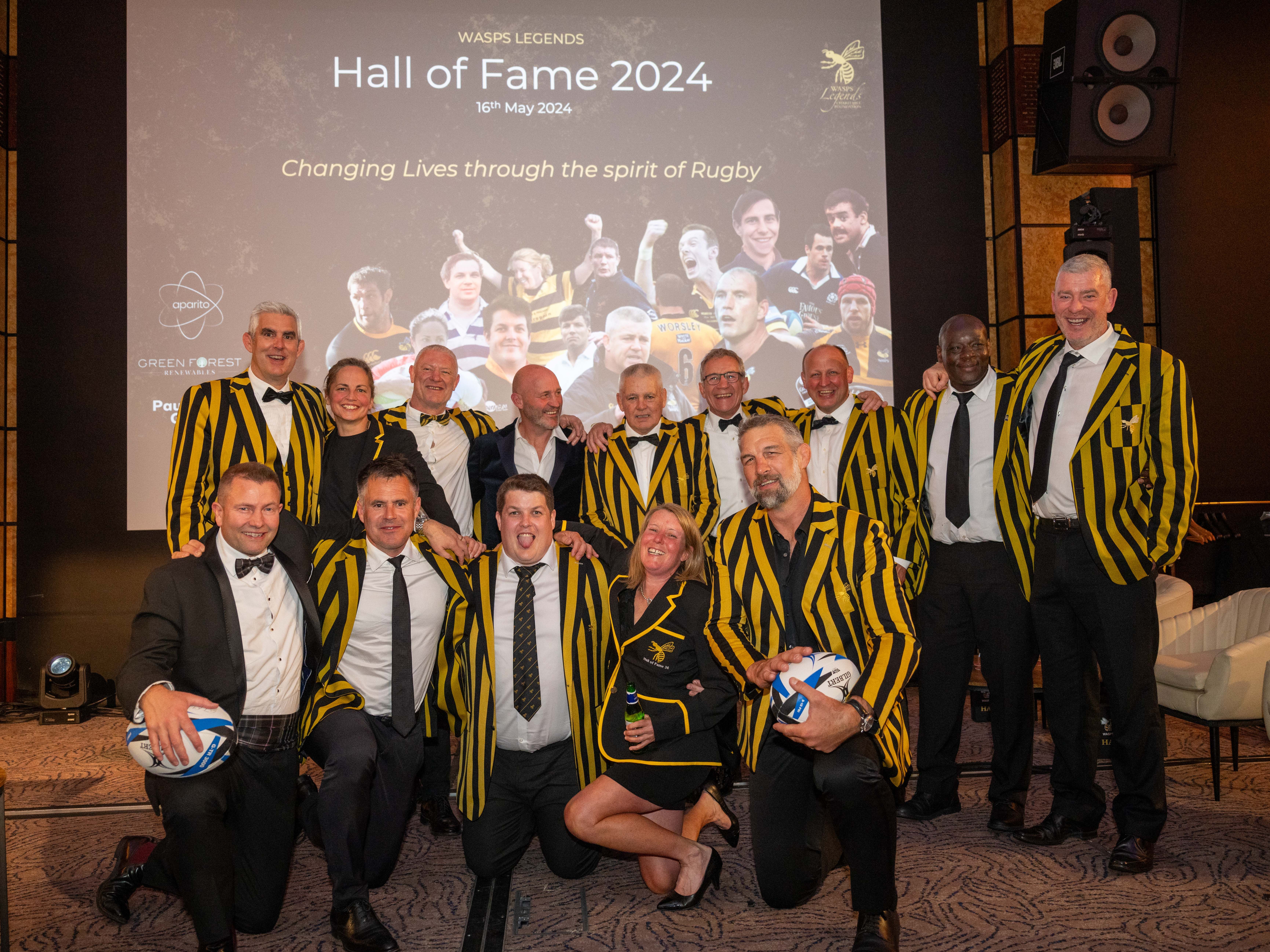 Wasps Legends hosted their Hall of Fame Dinner 2024