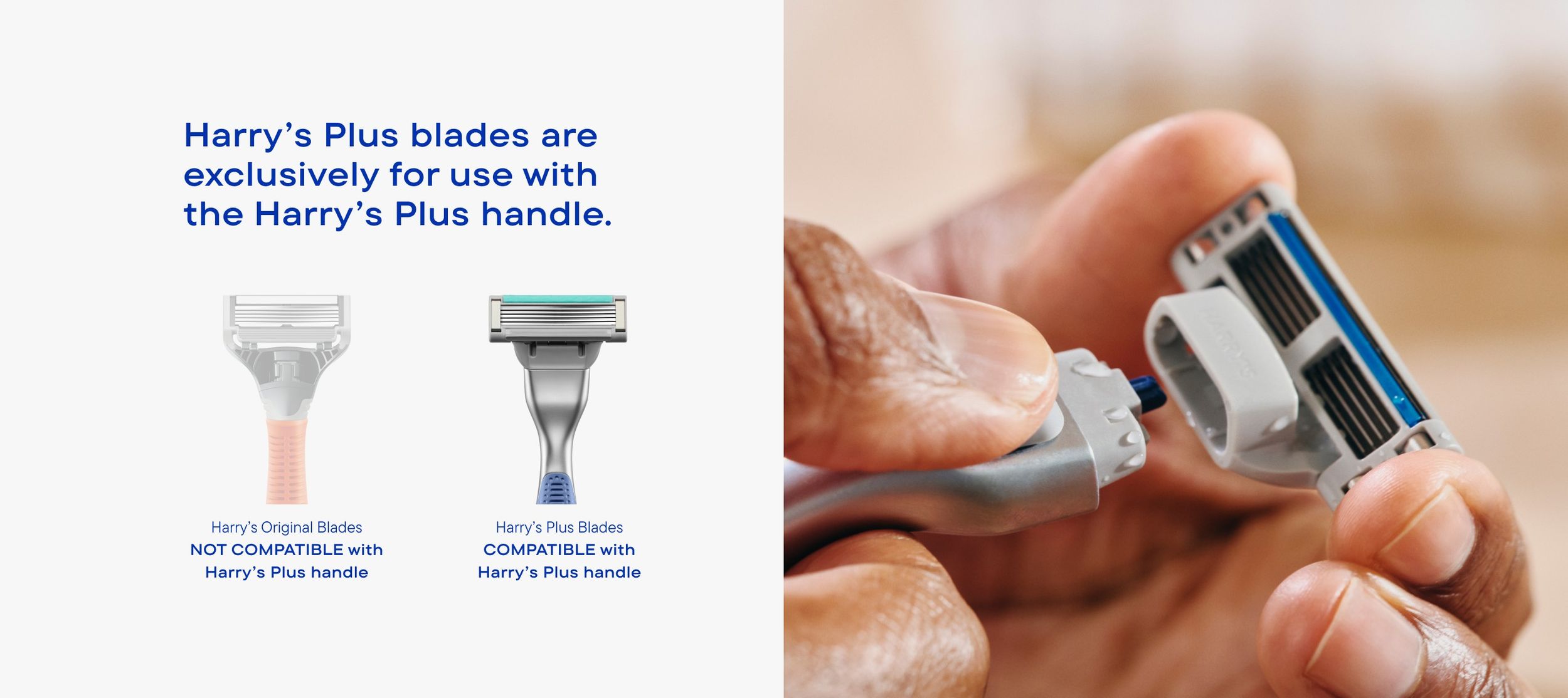 Harry's Plus Blade Refills | Harry's