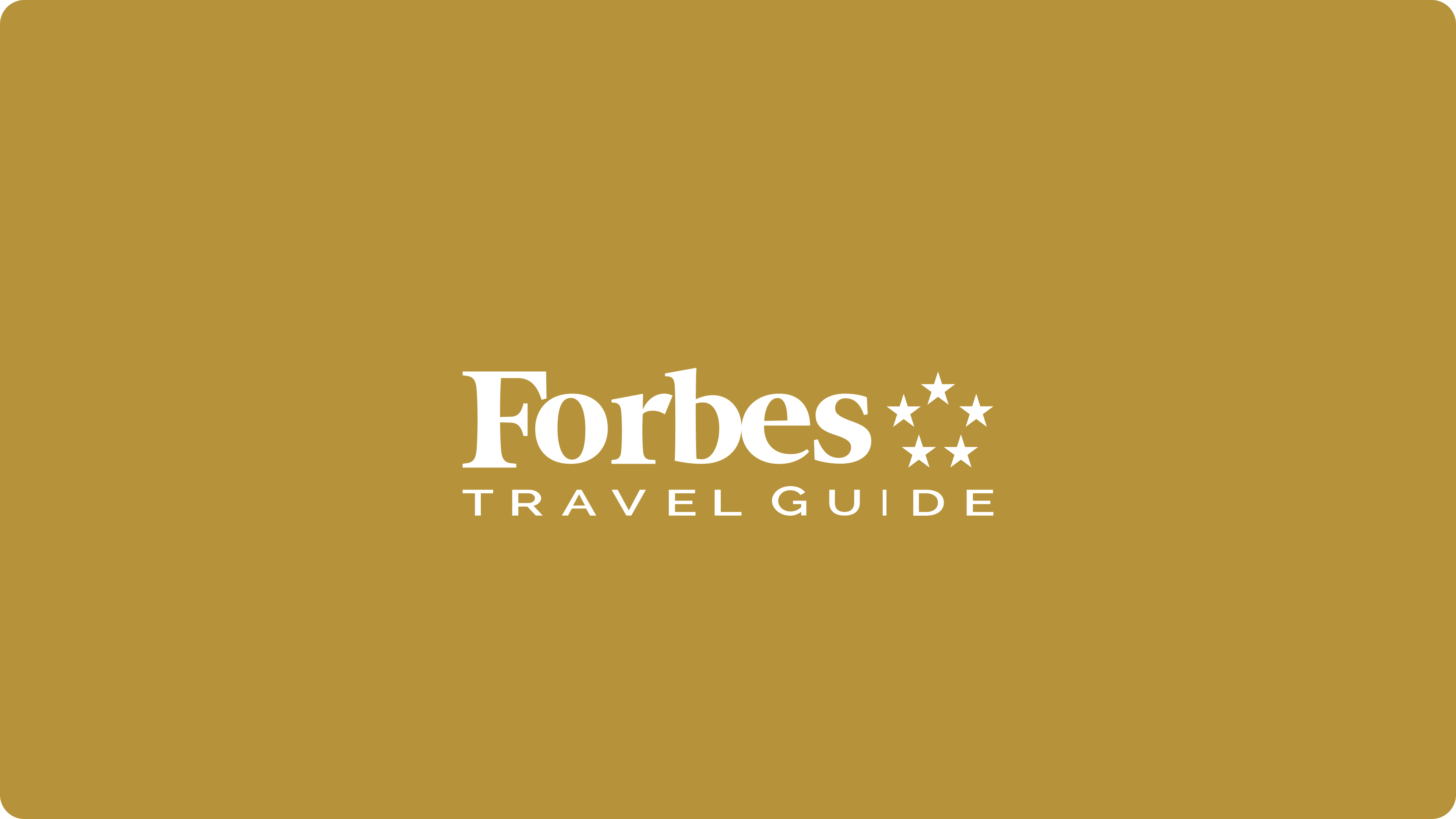 Selfbook Listed as Forbes Travel Guide Brand Official For Second ...