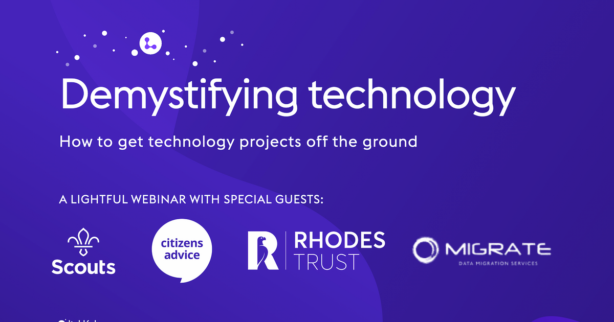 Demystifying technology: How to get technology projects off the ground ...