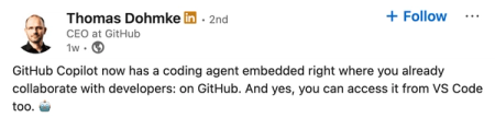 GitHub Unveils Copilot Coding Agent at Build 2025 | AI Native Dev