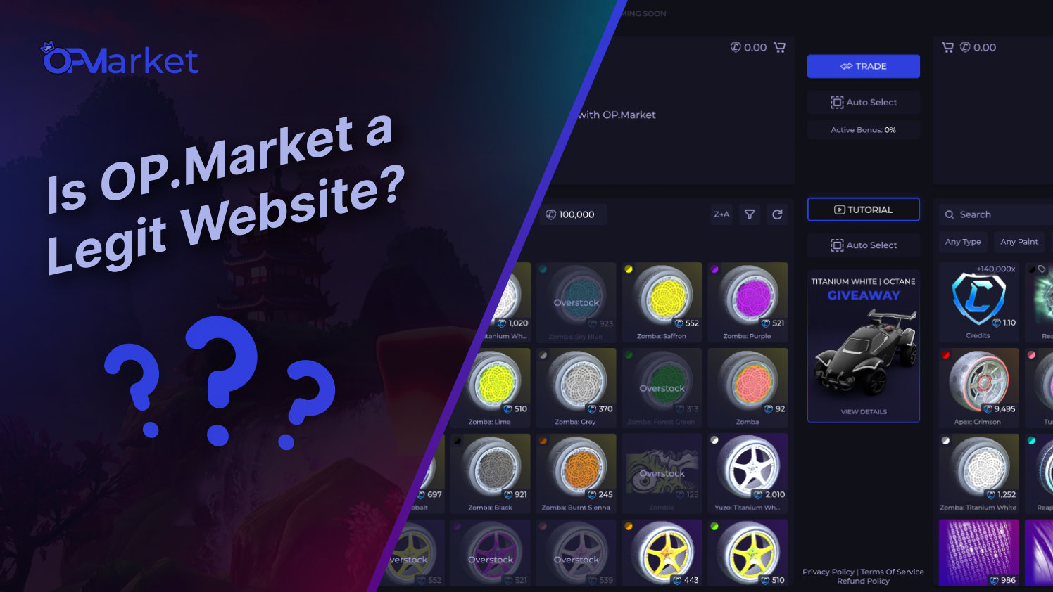 Is OPMarket Legit? | OP.Market