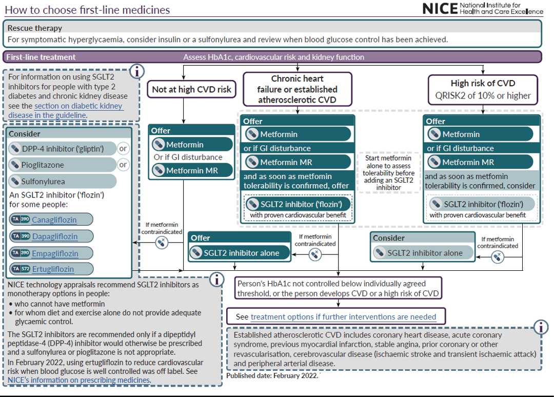Pragmatic algorithm for the management of HbA1c in type 2 diabetes ...