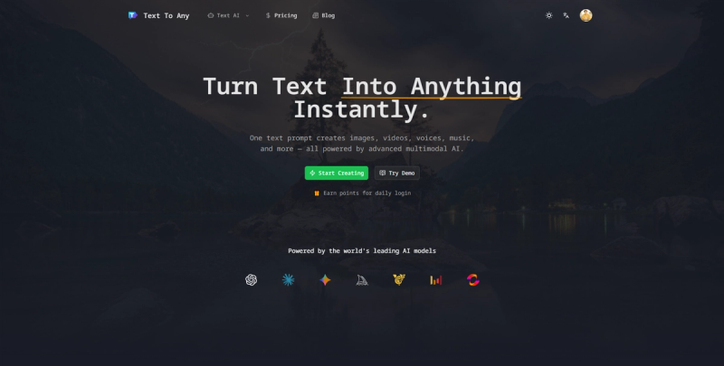 Text To Any- Pricing, Free Trial, Key Features, Best Use Cases ...
