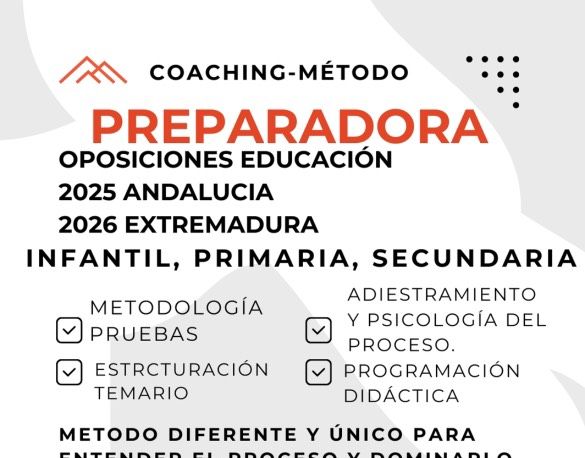 Oposiciones educación Andalucía 2025 - Extremadura 2026 | Maestrea