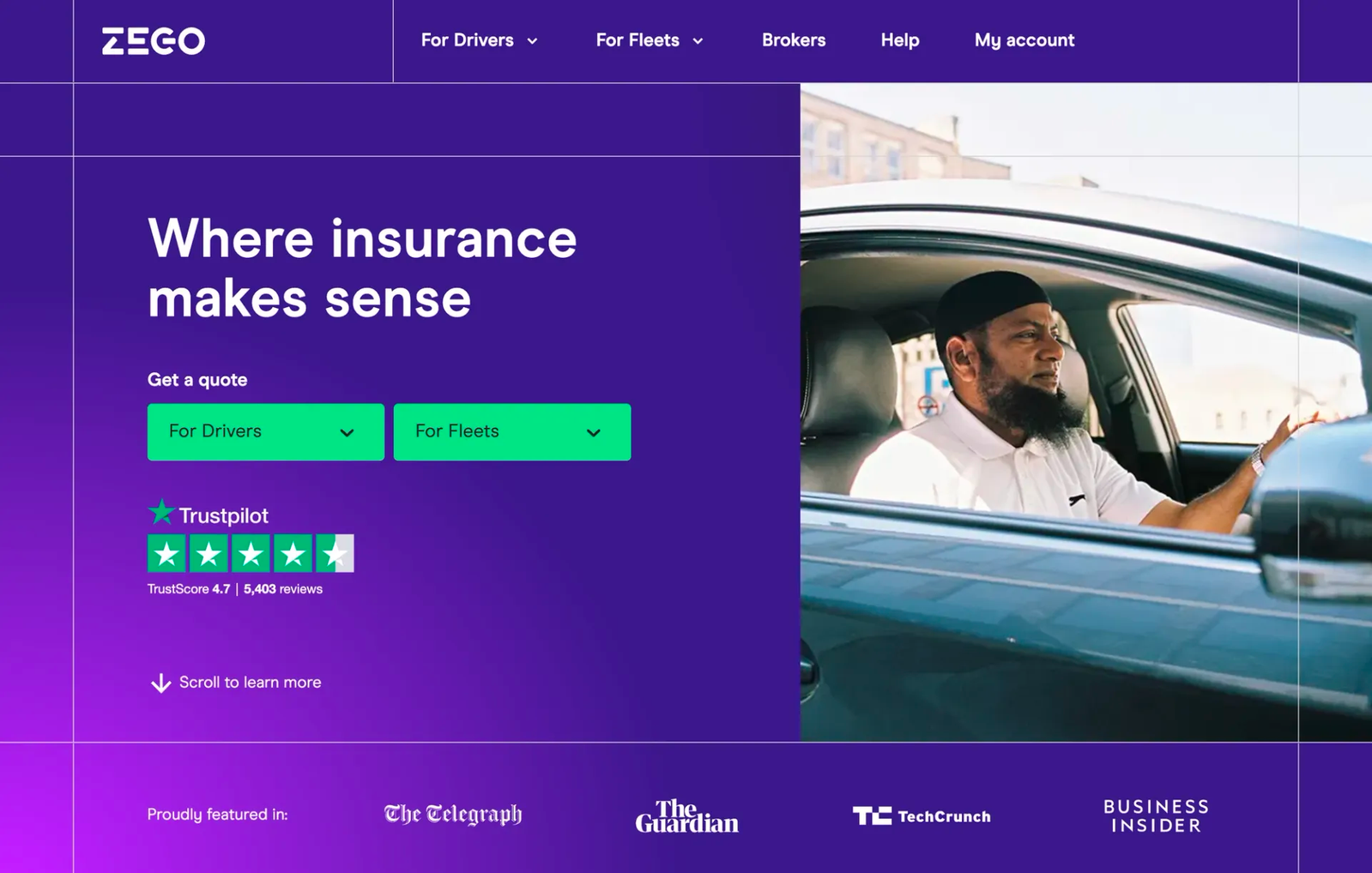 Zego: marketing on steroids - made with Sanity.io
