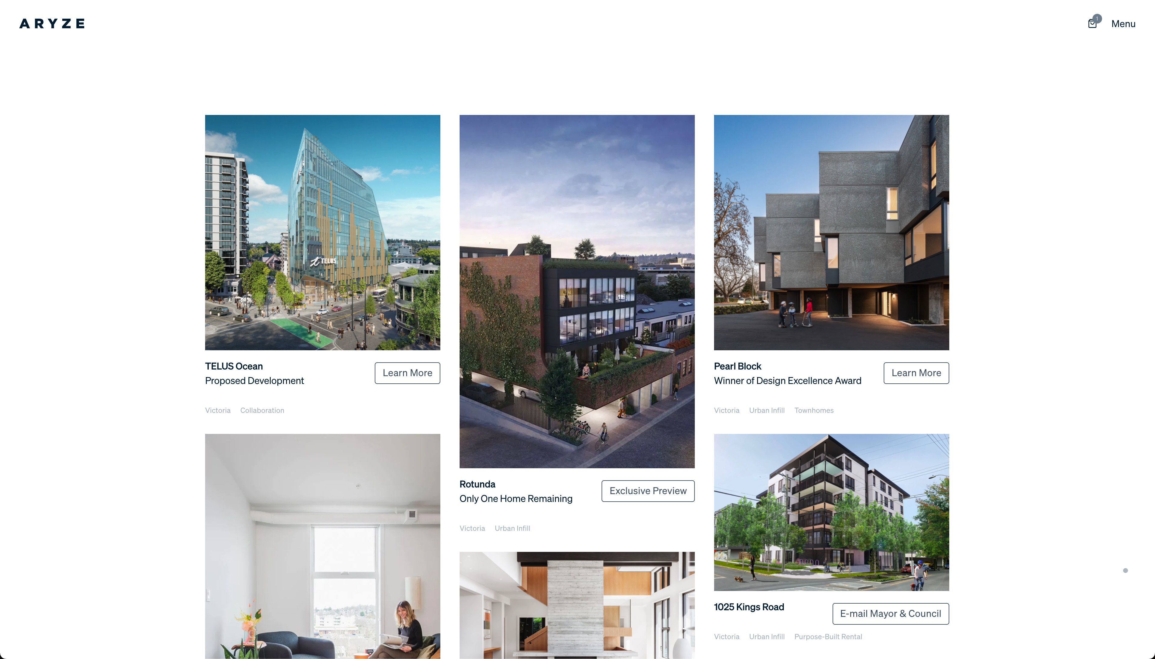 Aryze Developments - made with Sanity.io