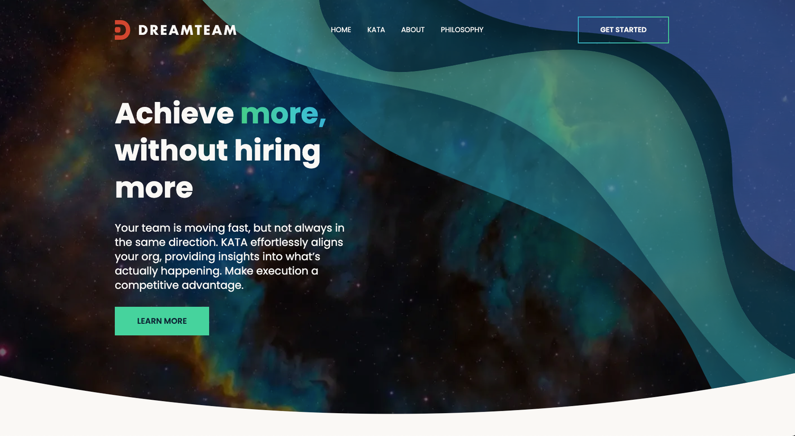 KATA by DreamTeam - made with Sanity.io