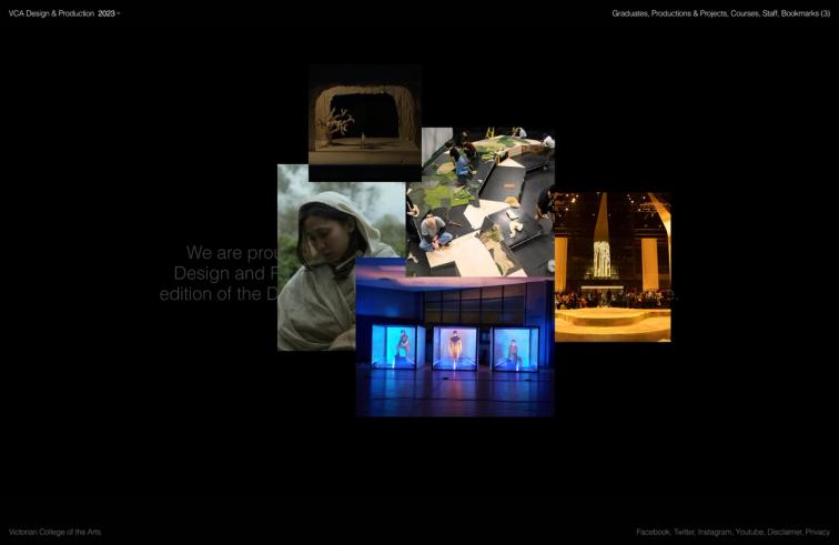 VCA Design & Production 2023 - made with Sanity.io