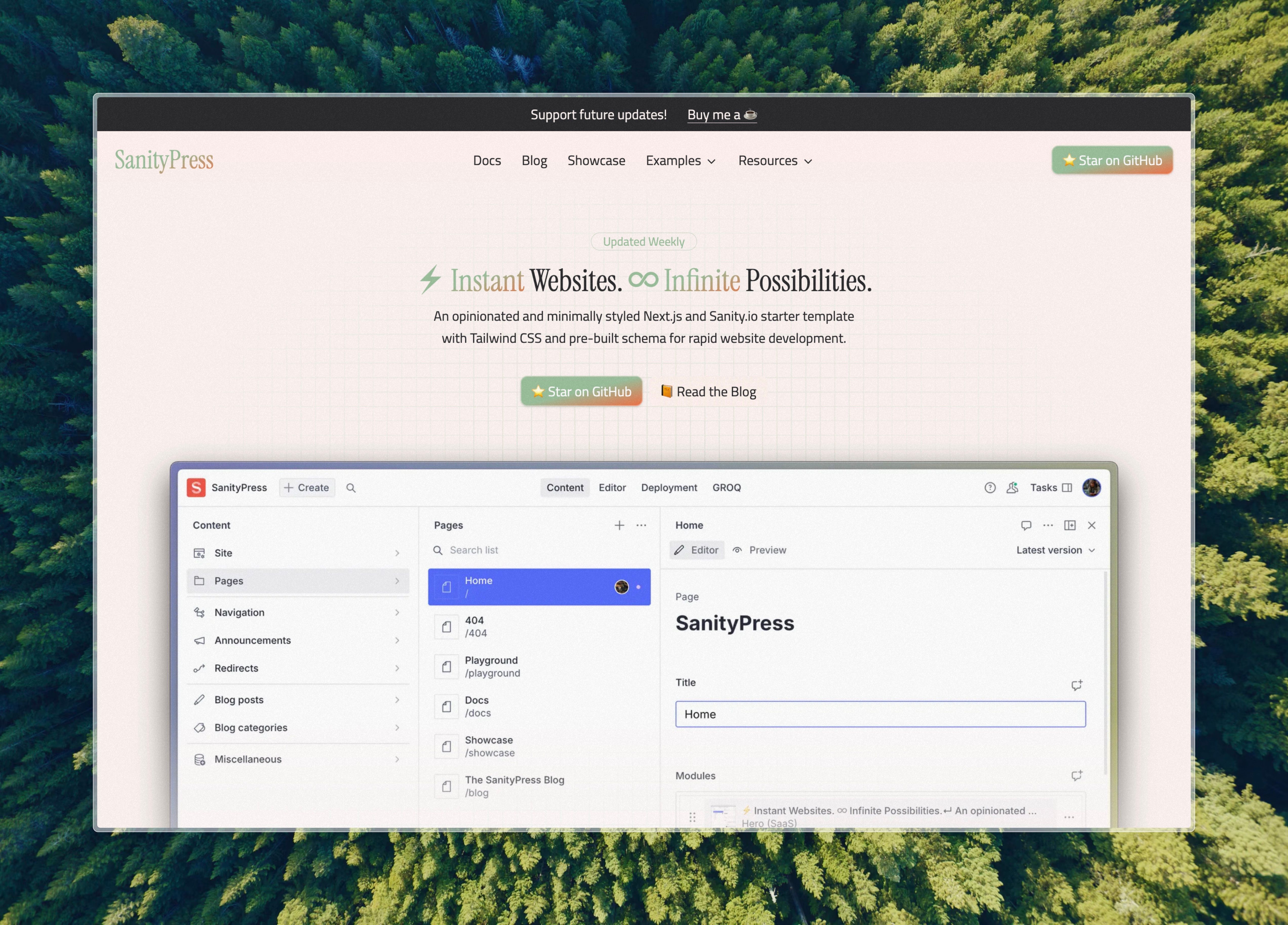 SanityPress 🖤 A Customizable Next.js + Sanity.io Starter Templat ...