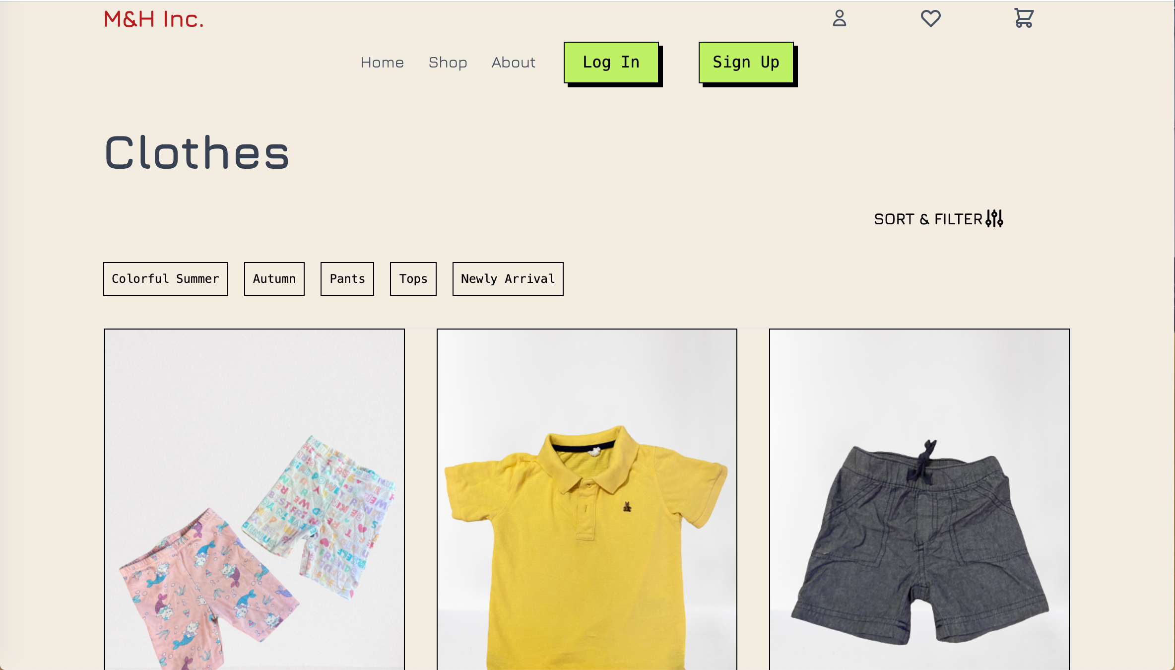 MERN Stack E-Commerce Website Template - made with Sanity.io