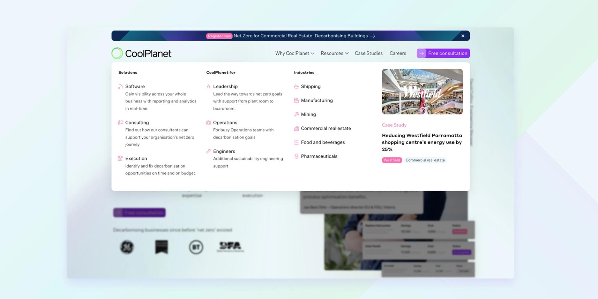 CoolPlanet Marketing website - made with Sanity.io