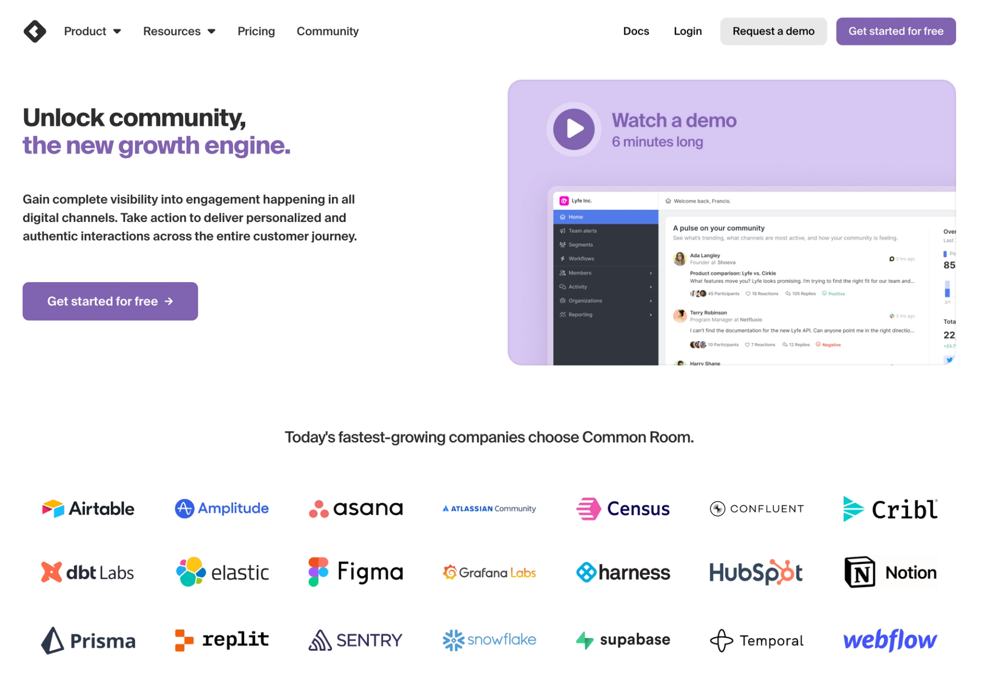 Common Room website - made with Sanity.io