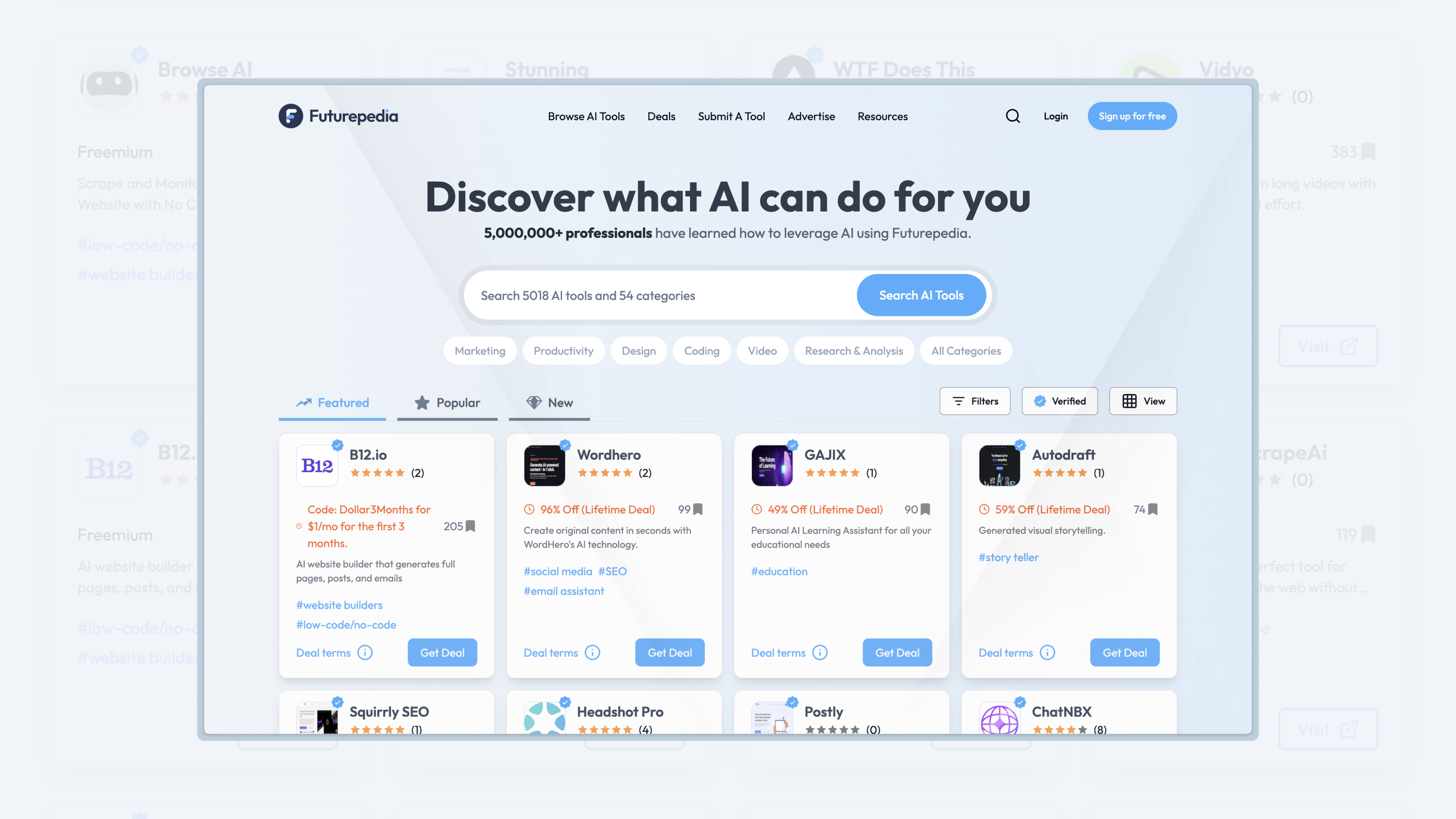 Futurepedia - made with Sanity.io