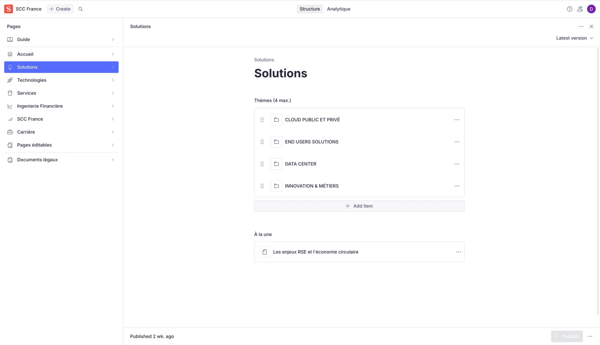 SCC FRANCE - made with Sanity.io