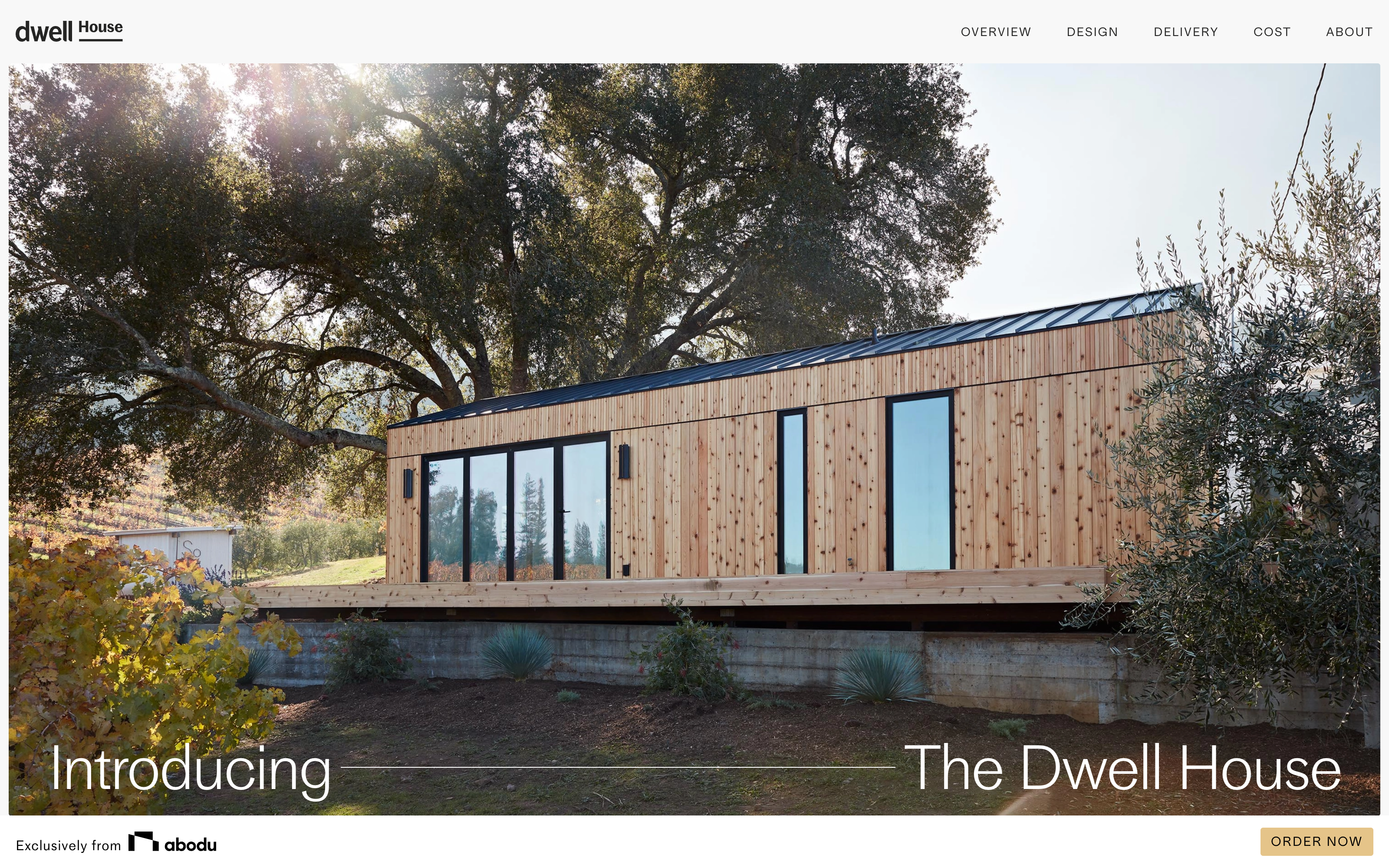 Dwell House - made with Sanity.io
