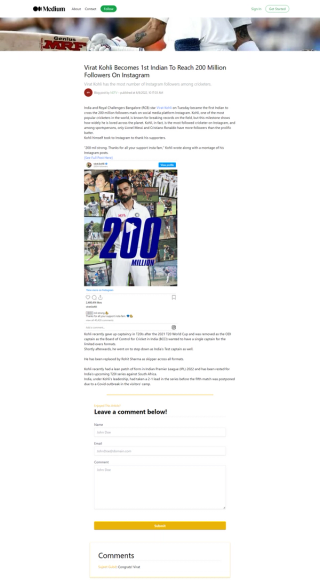 Next.JS Blog Template With Sanity.io - made with Sanity.io