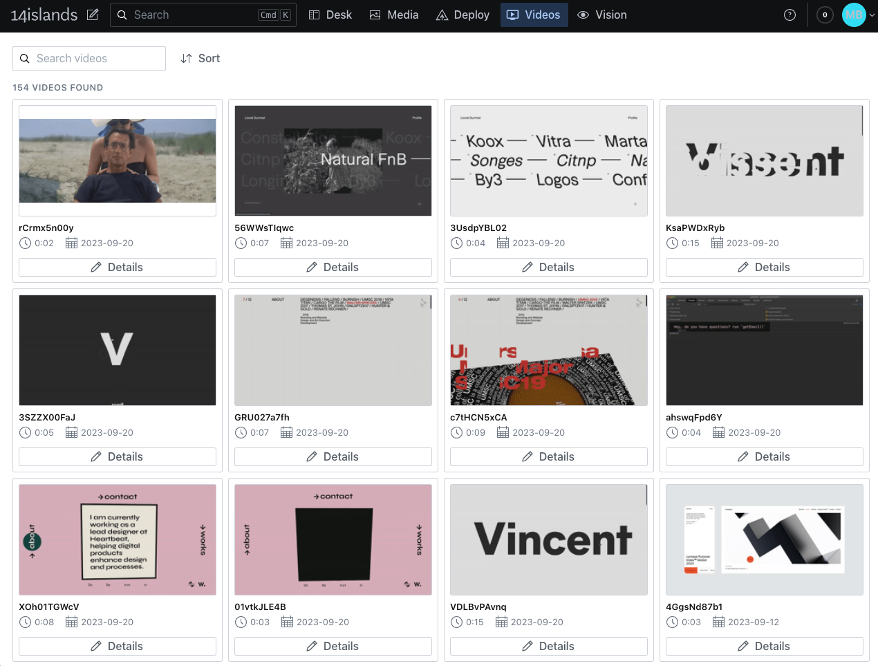 14islands V4 - made with Sanity.io