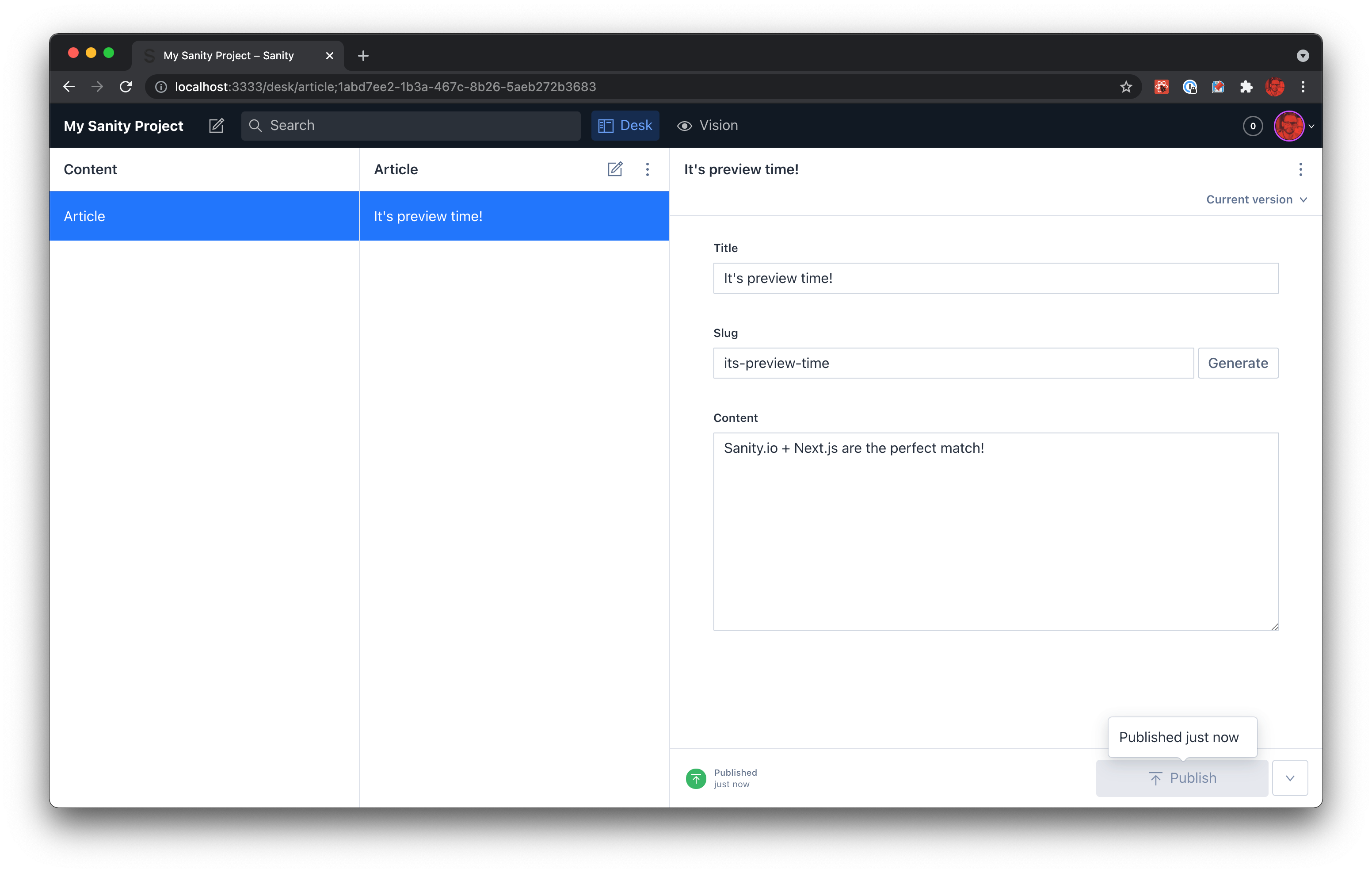Live Preview with Next.js and Sanity.io: A Complete Guide | Sanity.io guide