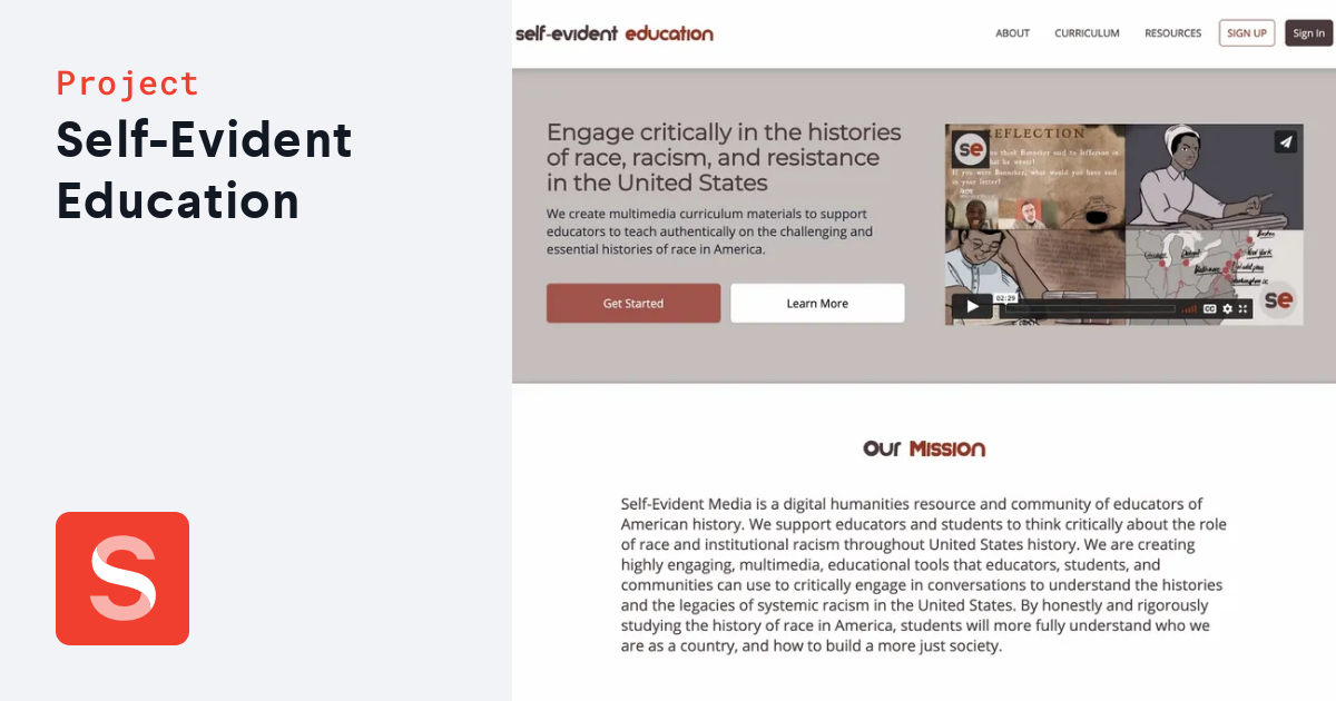 Self-Evident Education - made with Sanity.io