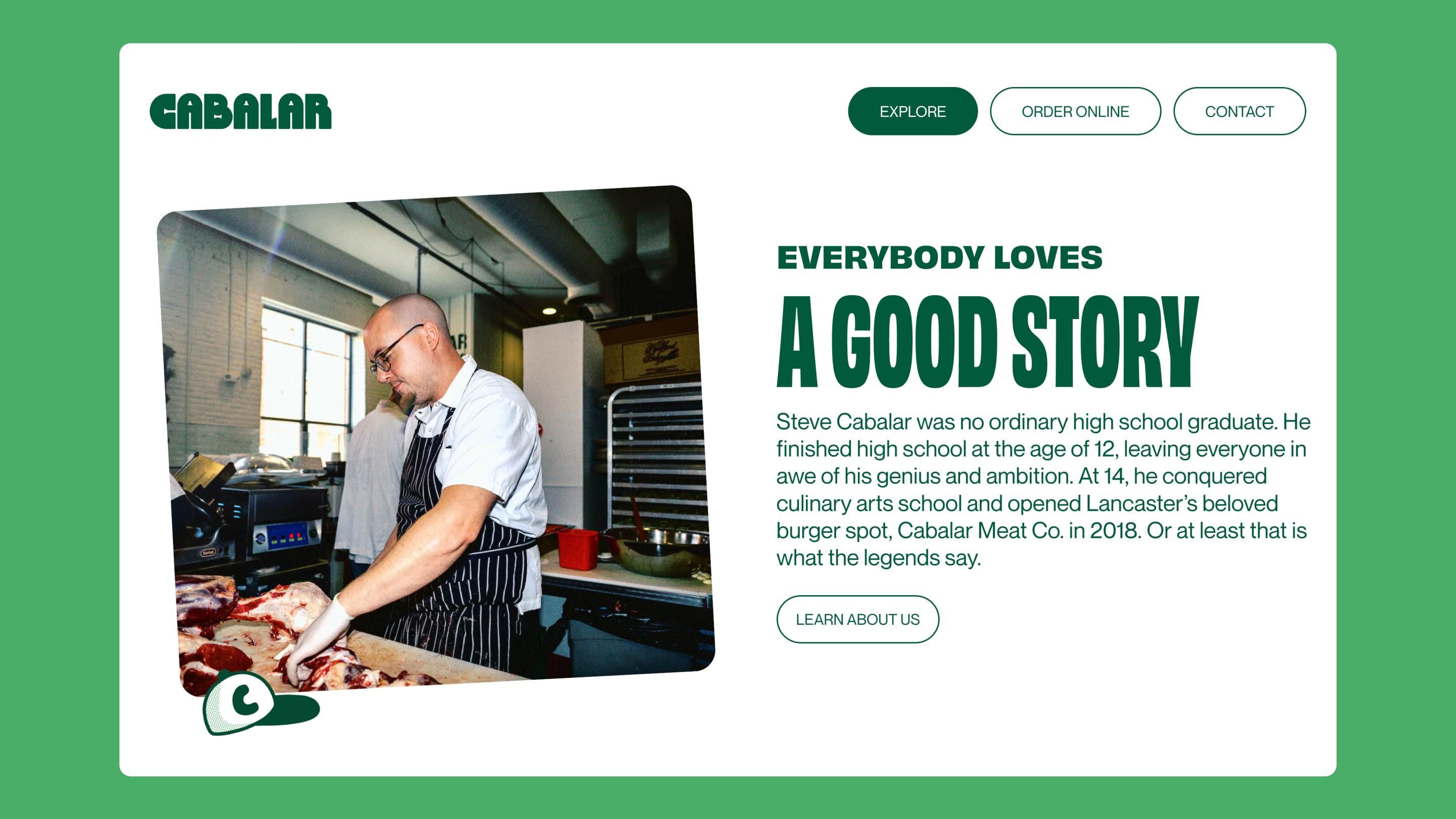 Cabalar Meat Co. - made with Sanity.io